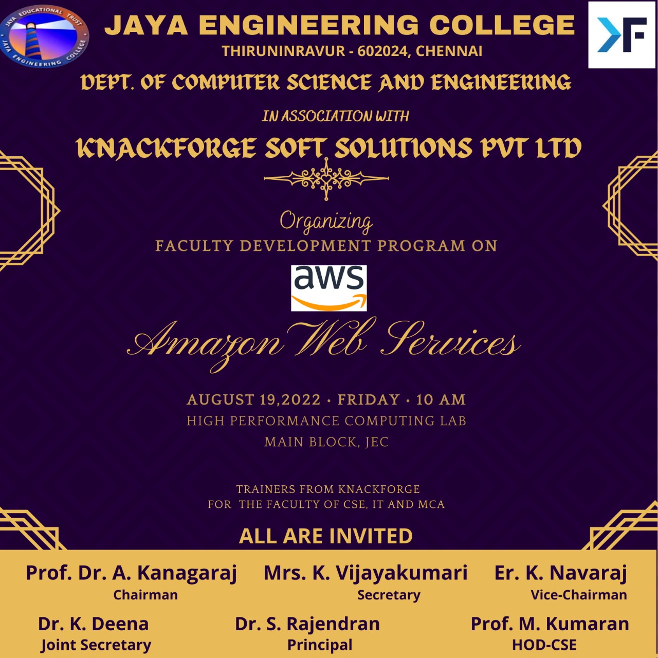 Jaya Engineering College, Top Engineering College, Best Engineering ...